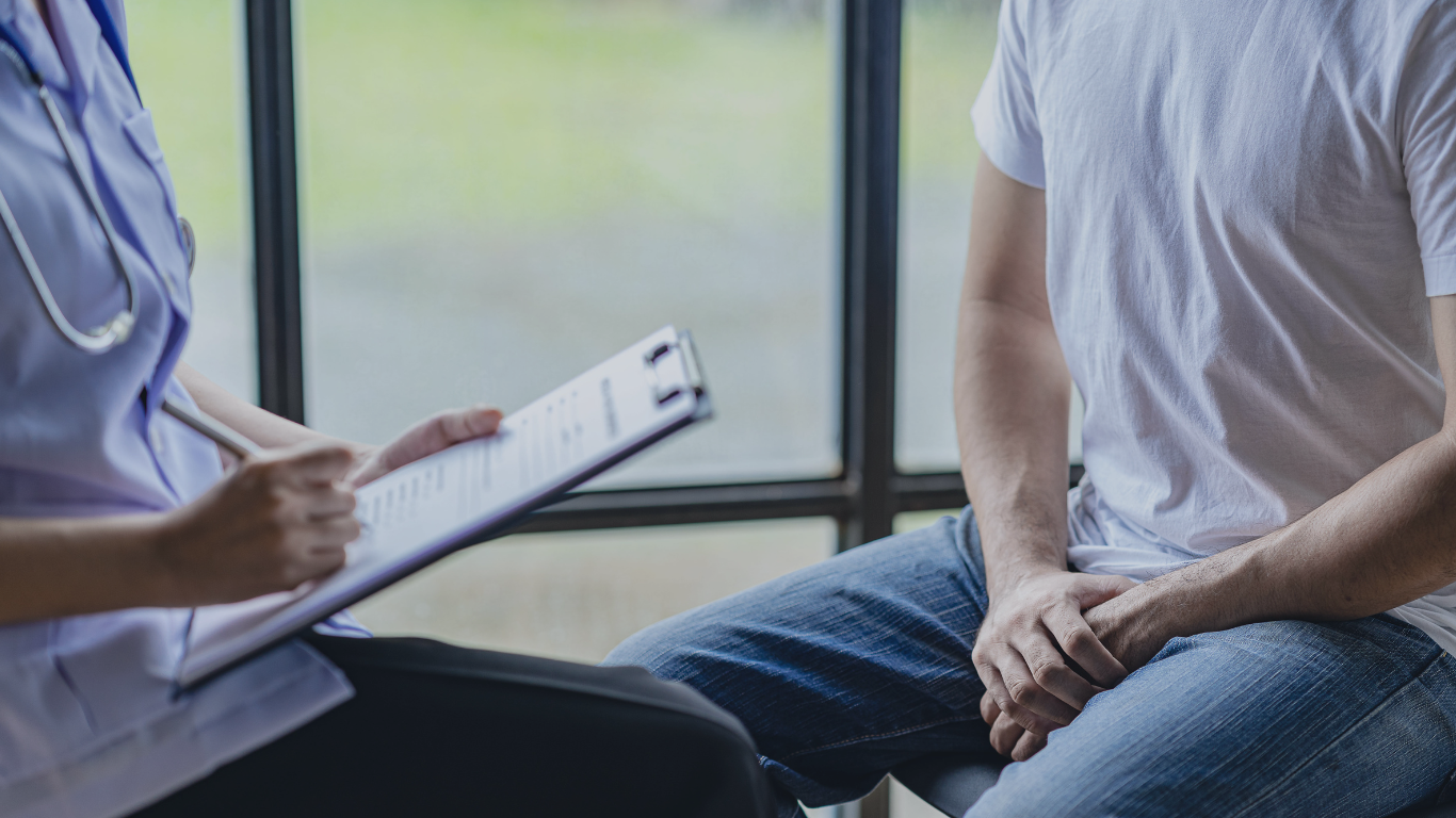 O exame de toque retal dói?